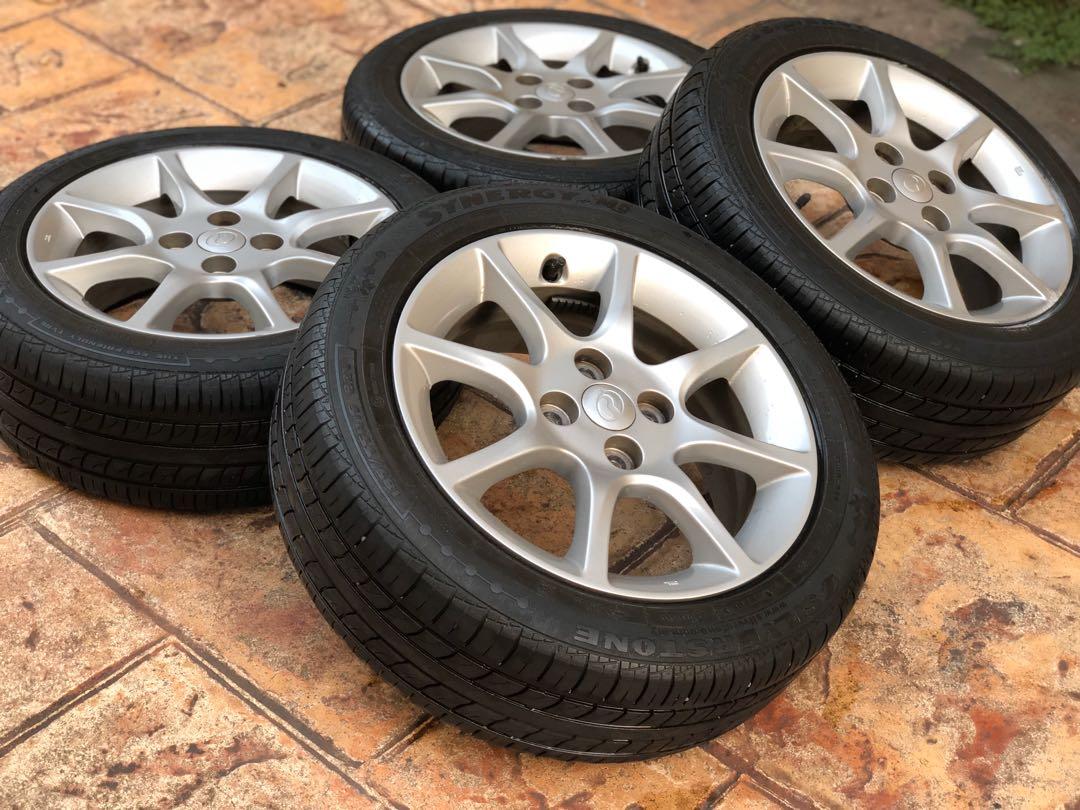 Sport Rim Alza SE 15 inci Siap tayar, Auto Accessories on Carousell