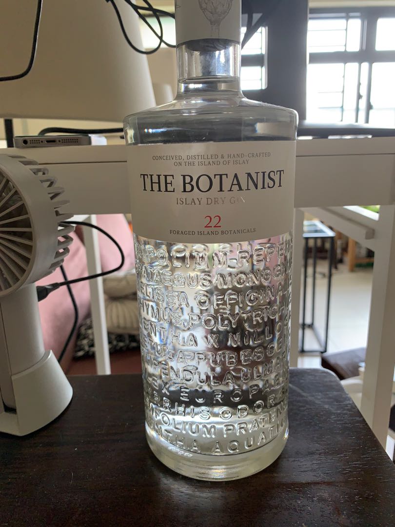 The Botanist Gin 1L, Food & Drinks, Alcoholic Beverages on Carousell