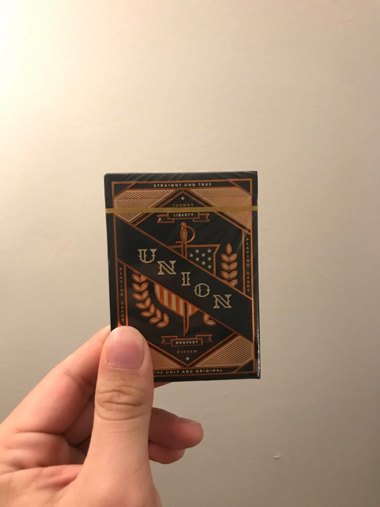 UNION playing cards, Hobbies & Toys, Toys & Games on Carousell
