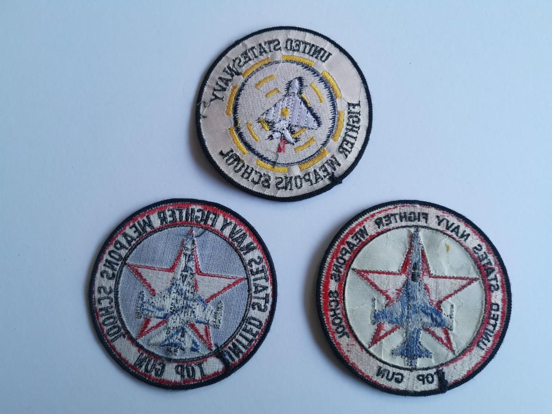 USN Top Gun patch set, Hobbies & Toys, Collectibles & Memorabilia ...