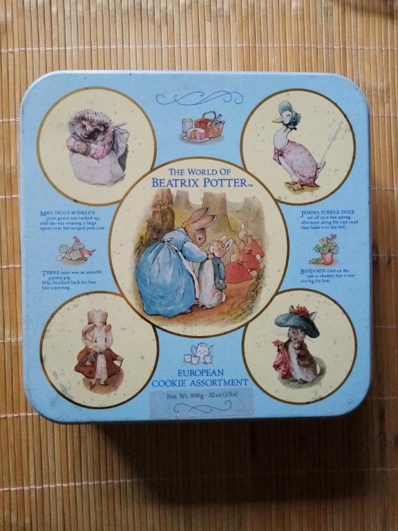 Vintage Beatrix Potter cookie container, Hobbies & Toys, Memorabilia ...