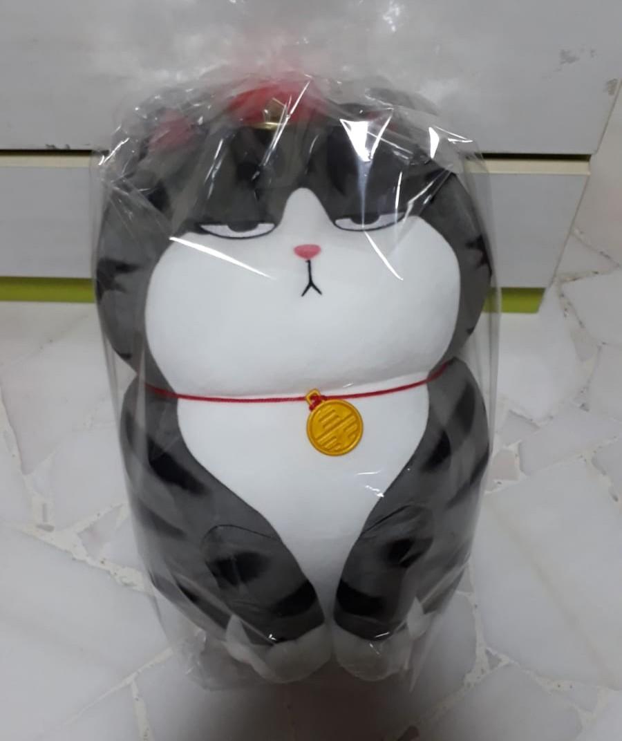 Wu Huang Soft Toy Lazy Cat, Hobbies & Toys, Toys & Games on Carousell