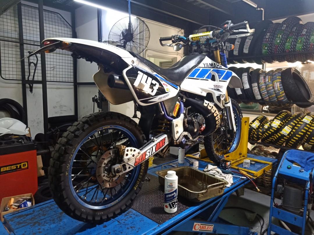 Yamaha WR200, Motorcycles, Motorcycles for Sale, Class 2B on Carousell