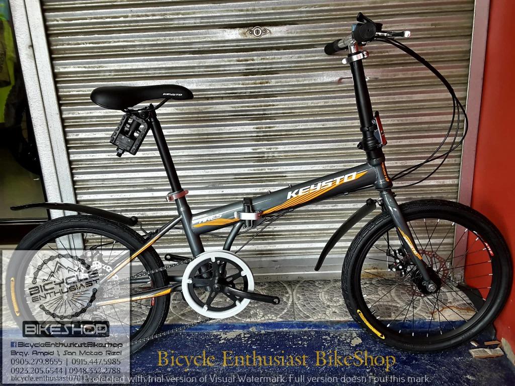 2020 Keysto Ares 20" Folding Bike *STEEL* BAKAL FRAME Batalya BRAND NEW ...