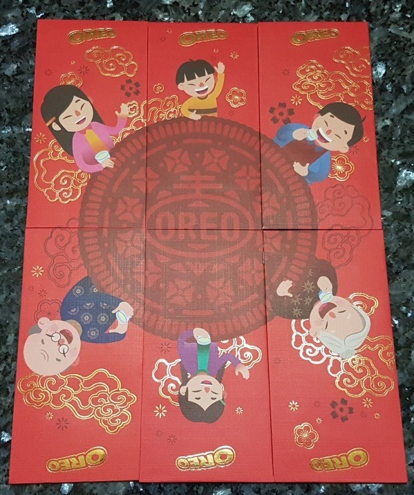 6 pcs Oreo 2020 Family Reunion Red Packet / Ang Bao Pow Pao, Hobbies ...