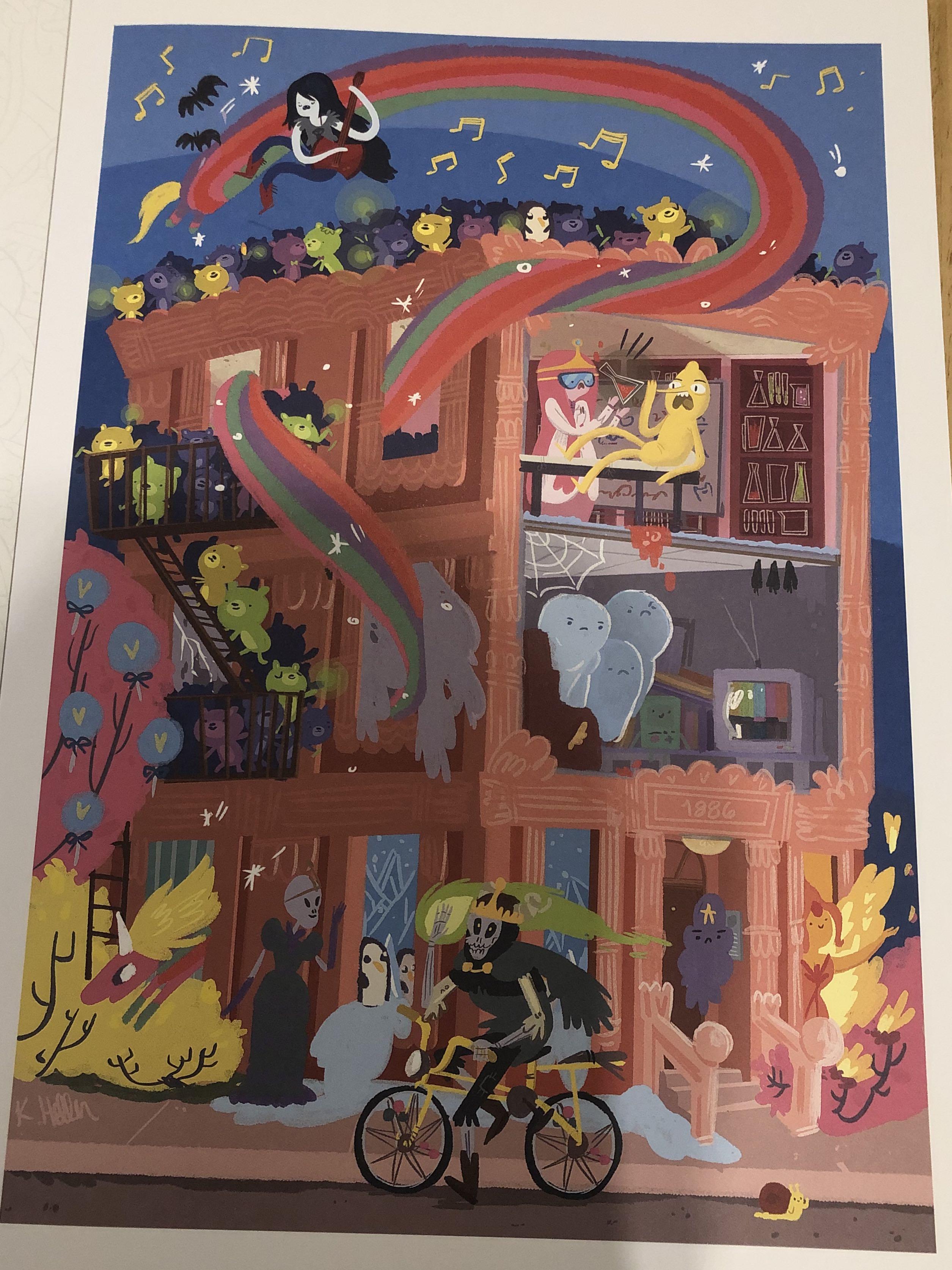 Adventure Time - Poster No. 2 of 20, Hobbies & Toys, Stationary & Craft ...