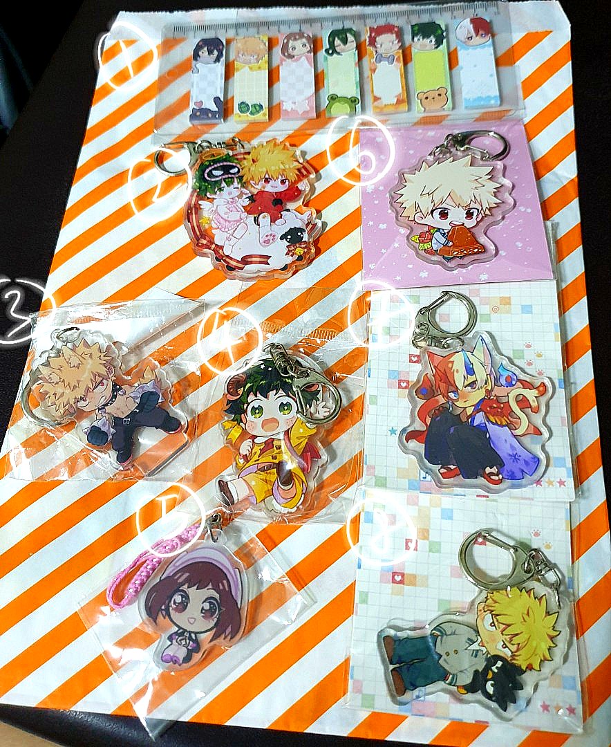 (On hiatus) BNHA merch, Hobbies & Toys, Stationery & Craft, Stationery ...