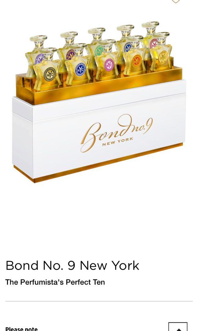 Bond no 9 THE PERFUMISTA'S PERFECT TEN, Beauty & Personal Care, Bath & Body, Body Care on Carousell