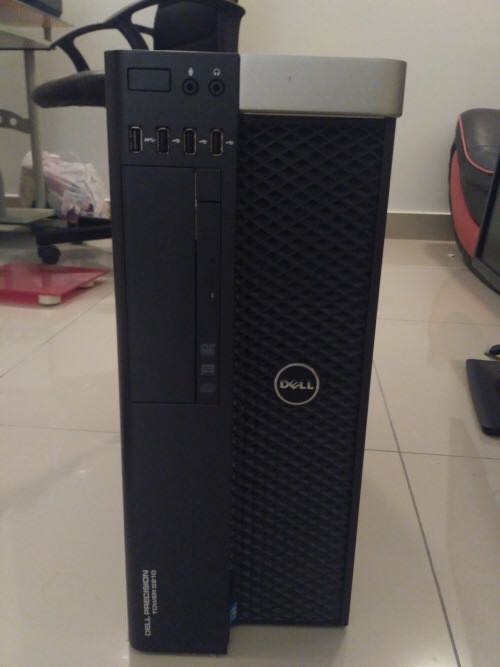 Dell Cpu Set with monitor, Computers & Tech, Desktops on Carousell