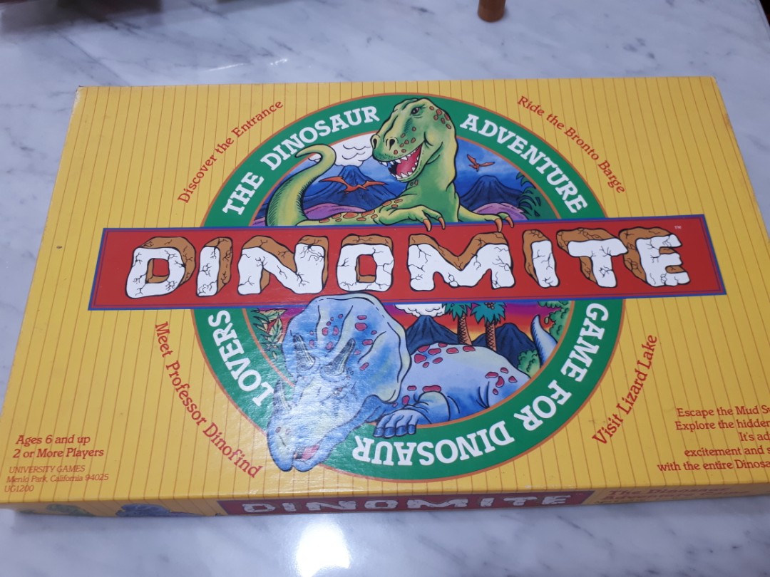Dinomite Board Game, Hobbies & Toys, Toys & Games on Carousell