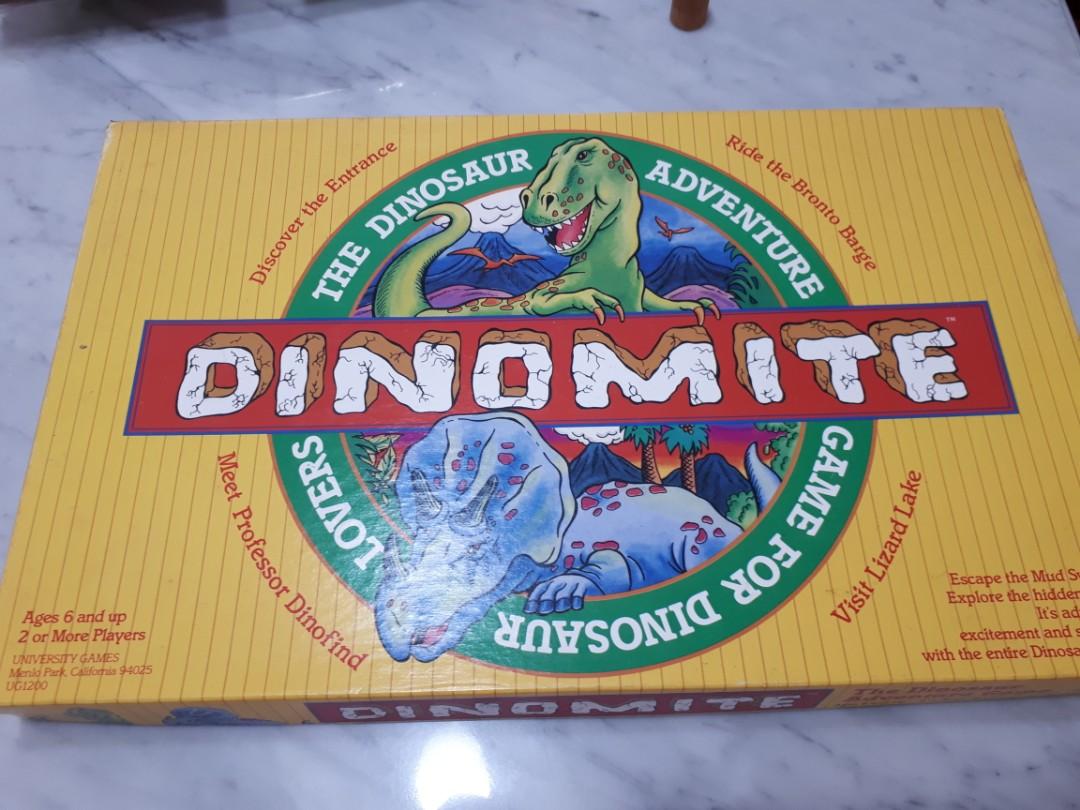 Dinomite Board Game, Hobbies & Toys, Toys & Games on Carousell