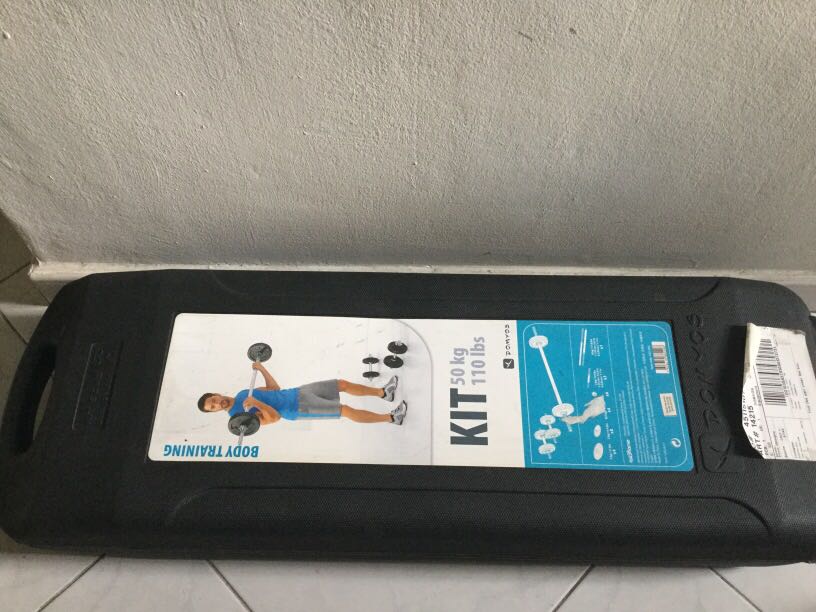 Domyos Body Training Kit, Sports Equipment, Exercise & Fitness, Toning ...