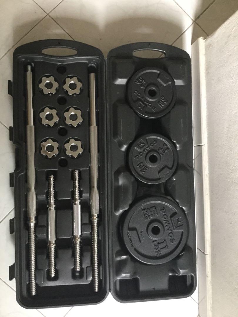 Domyos Body Training Kit, Sports Equipment, Exercise & Fitness, Toning ...