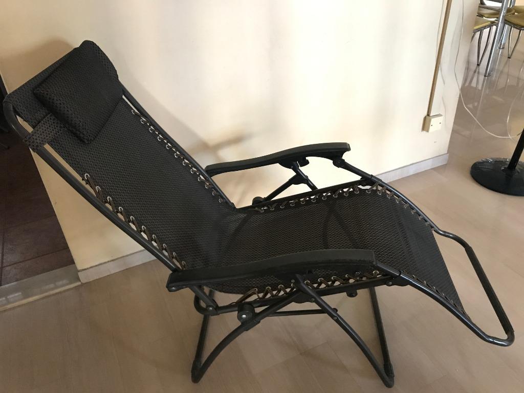 Fully Reclined Foldable Chair With Arm Rest (Resting Chair), Furniture ...