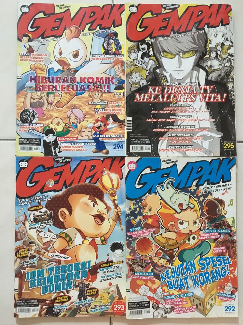Gempak Starz Comic Magazine, Hobbies & Toys, Books & Magazines, Comics ...