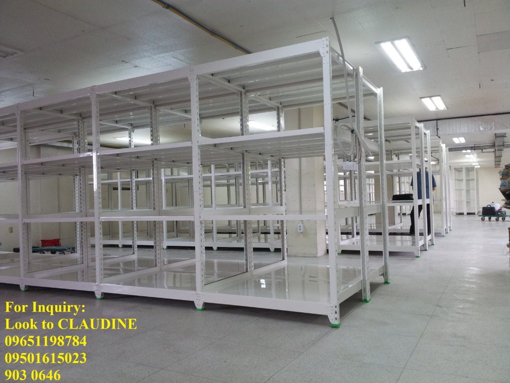 Heavy Duty Steel Rack - Open Shelving type Warehouse storage, Furniture ...