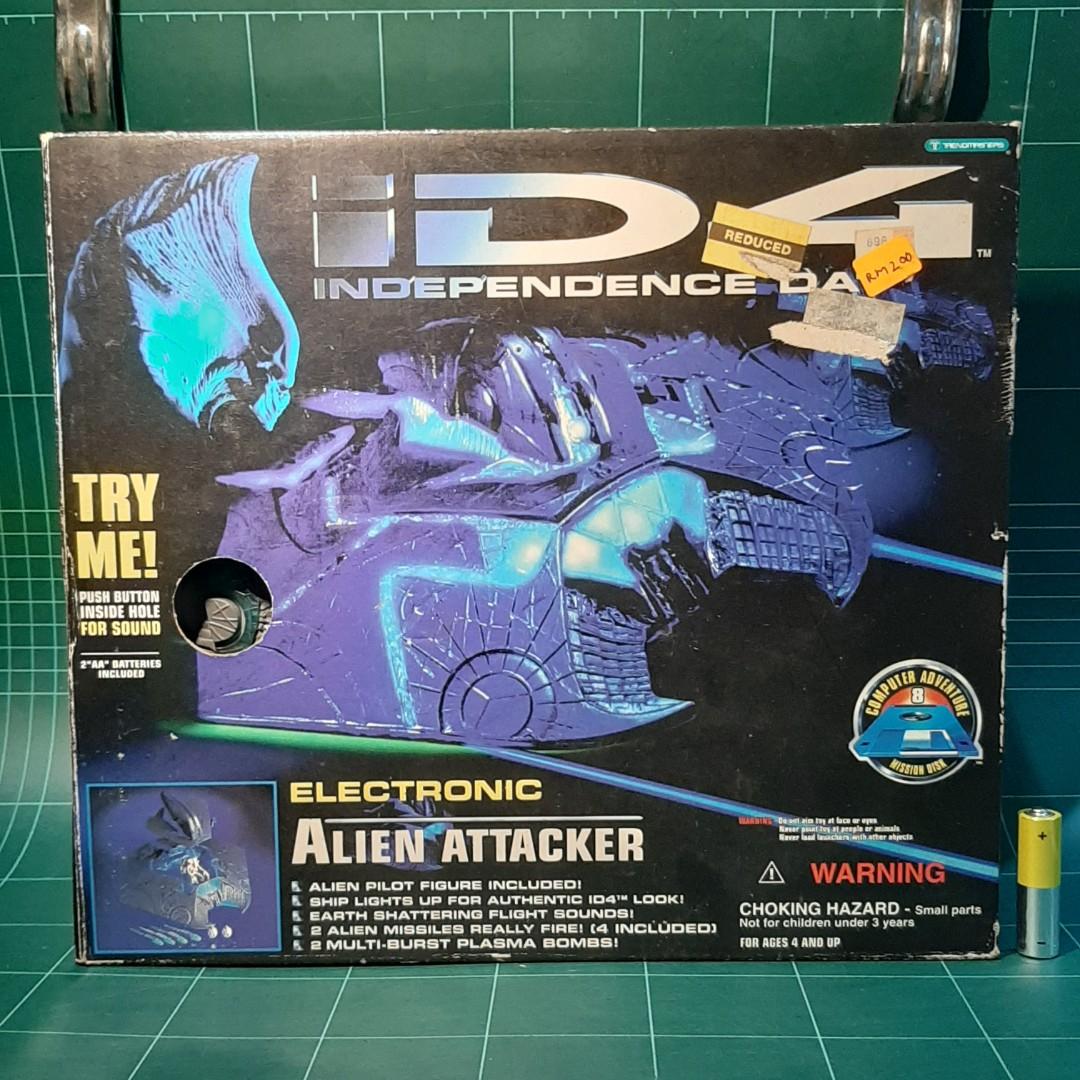 ID4 ALIEN ATTACKER Independence Day Hyper Rare, Hobbies & Toys ...