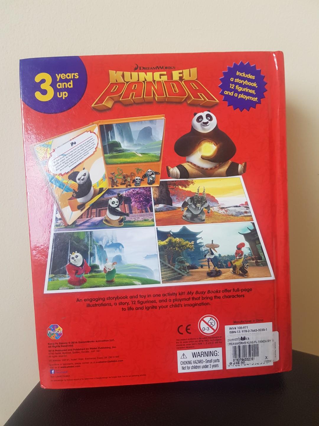 Kung Fu Panda My Busy Book, Hobbies & Toys, Toys & Games on Carousell