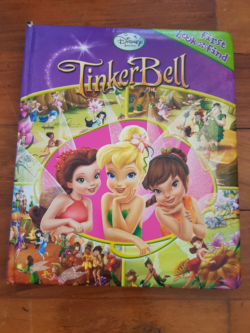 Look and Find Disney Tinkerbell, Hobbies & Toys, Books & Magazines ...