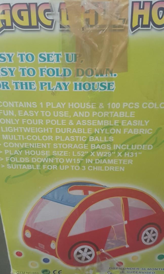 Magic Ball House, Hobbies & Toys, Toys & Games on Carousell