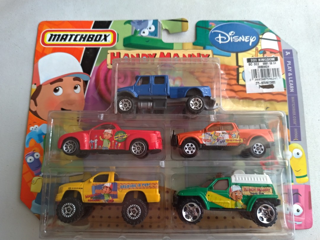 Matchbox Handy Manny Car Set, Hobbies & Toys, Toys & Games on Carousell