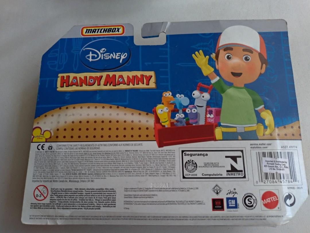 Matchbox Handy Manny Car Set, Hobbies & Toys, Toys & Games on Carousell