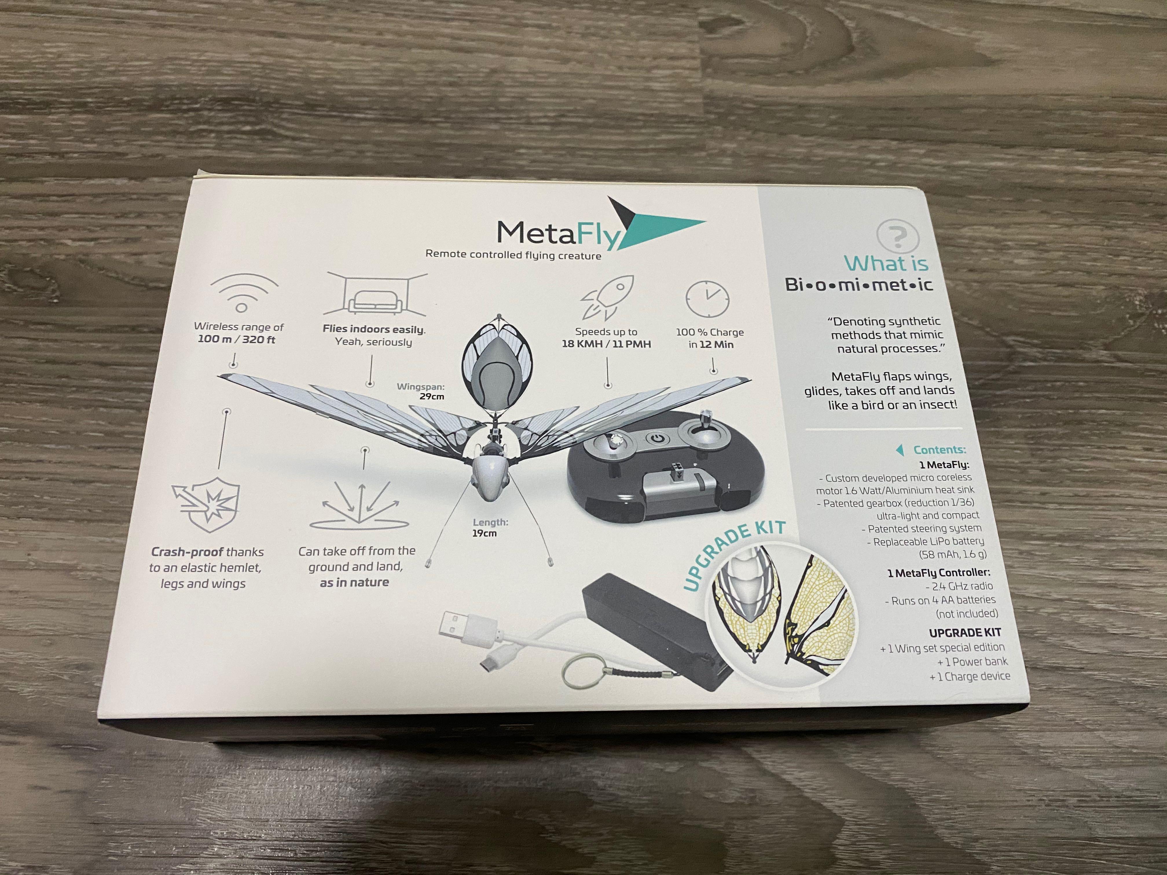 MetaFly - Remote Controlled Flying Creature Biomimetic Drone ...