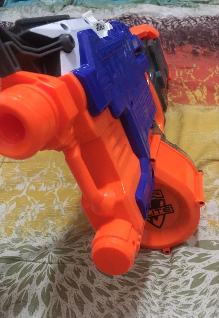MODIFIED: NERF HYPERFIRE, Hobbies & Toys, Toys & Games on Carousell