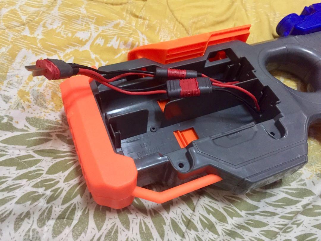 MODIFIED: NERF HYPERFIRE, Hobbies & Toys, Toys & Games on Carousell