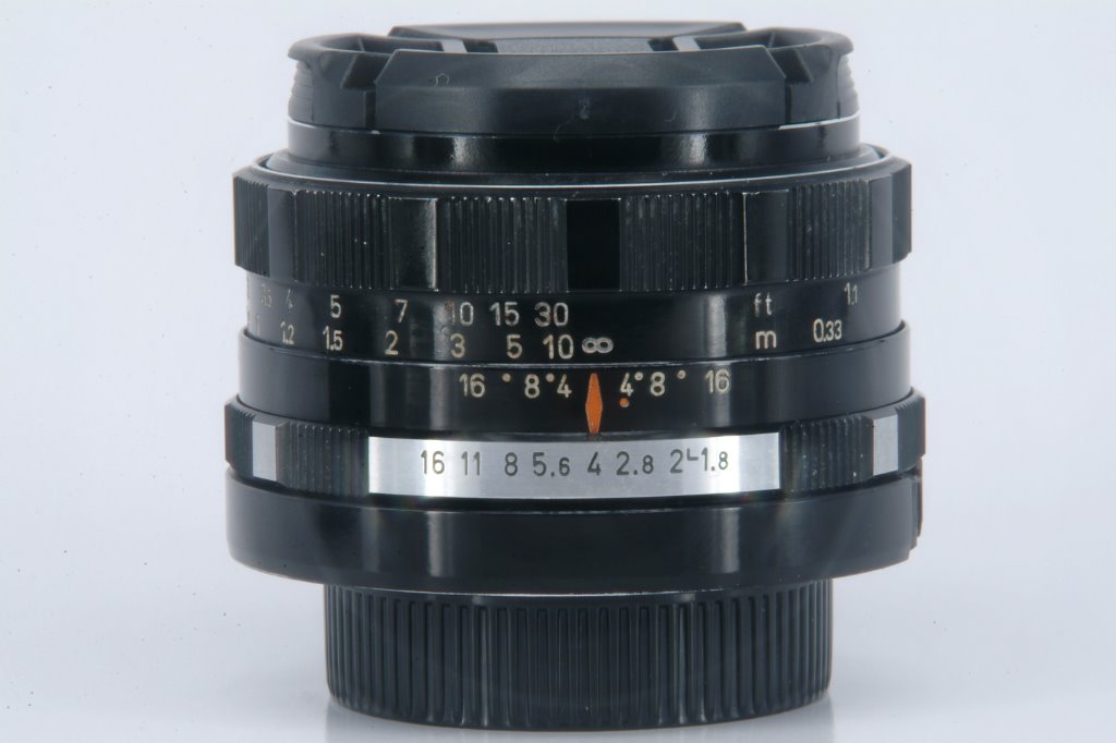 PENTACON AUTO 50mm F/1.8 LENS OLD TYPE ZEBRA LINE (M42 SCREW TREAD ...