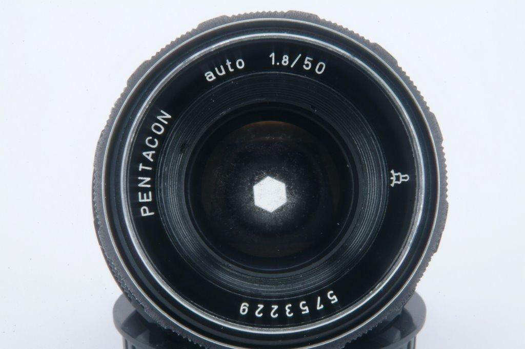 PENTACON AUTO 50mm F/1.8 LENS OLD TYPE ZEBRA LINE (M42 SCREW TREAD ...