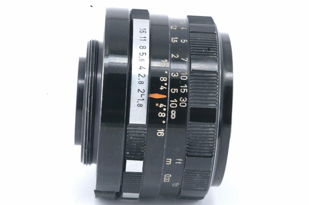 PENTACON AUTO 50mm F/1.8 LENS OLD TYPE ZEBRA LINE (M42 SCREW TREAD ...