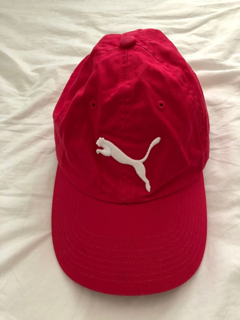 Puma Pink Cap, Women's Fashion, Watches & Accessories, Hats & Beanies ...