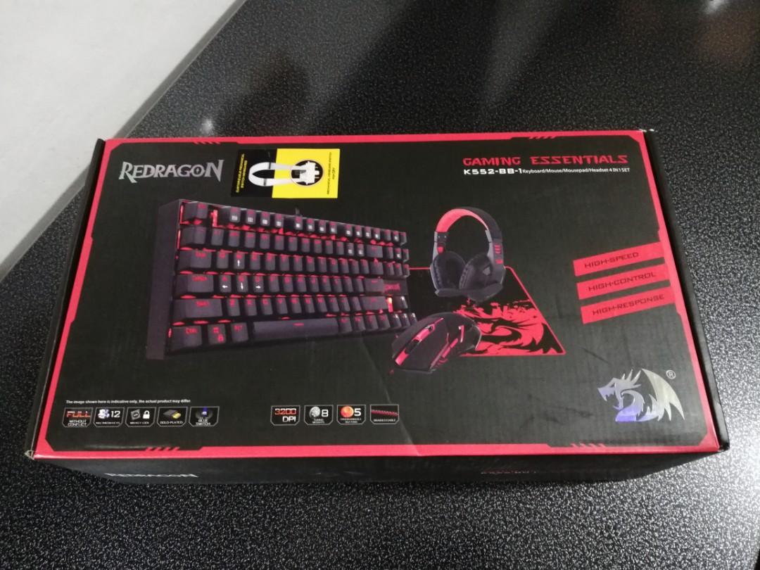 RedDragon Gaming Bundle, Computers & Tech, Parts & Accessories ...