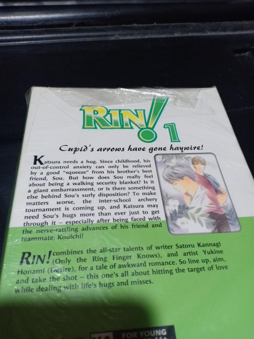 Rin! Vol 1 YAOI/BL MANGA, Hobbies & Toys, Books & Magazines, Comics ...