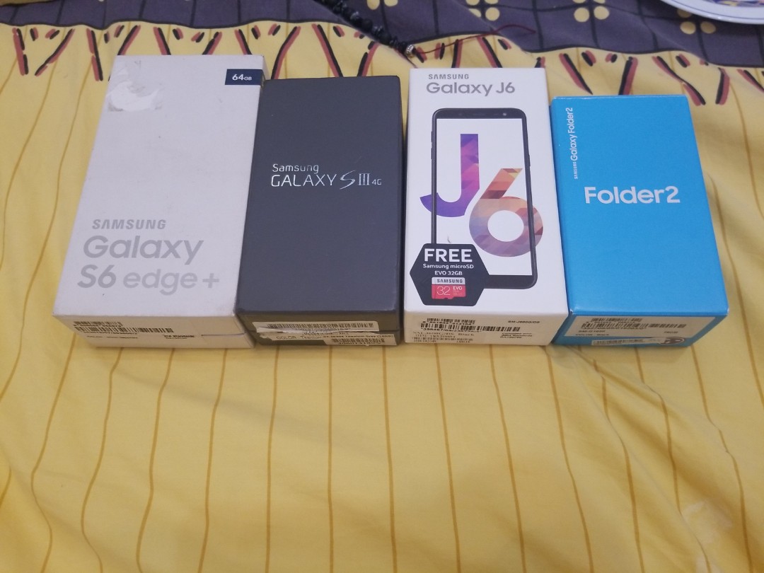 Samsung boxes, Free Items on Carousell