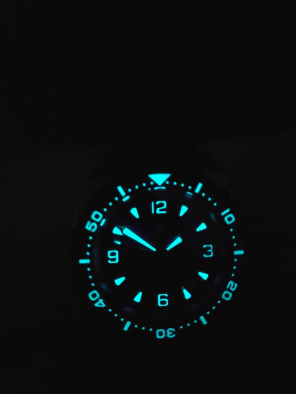 Seiko Samurai deep blue lumed mod, Men's Fashion, Watches & Accessories ...