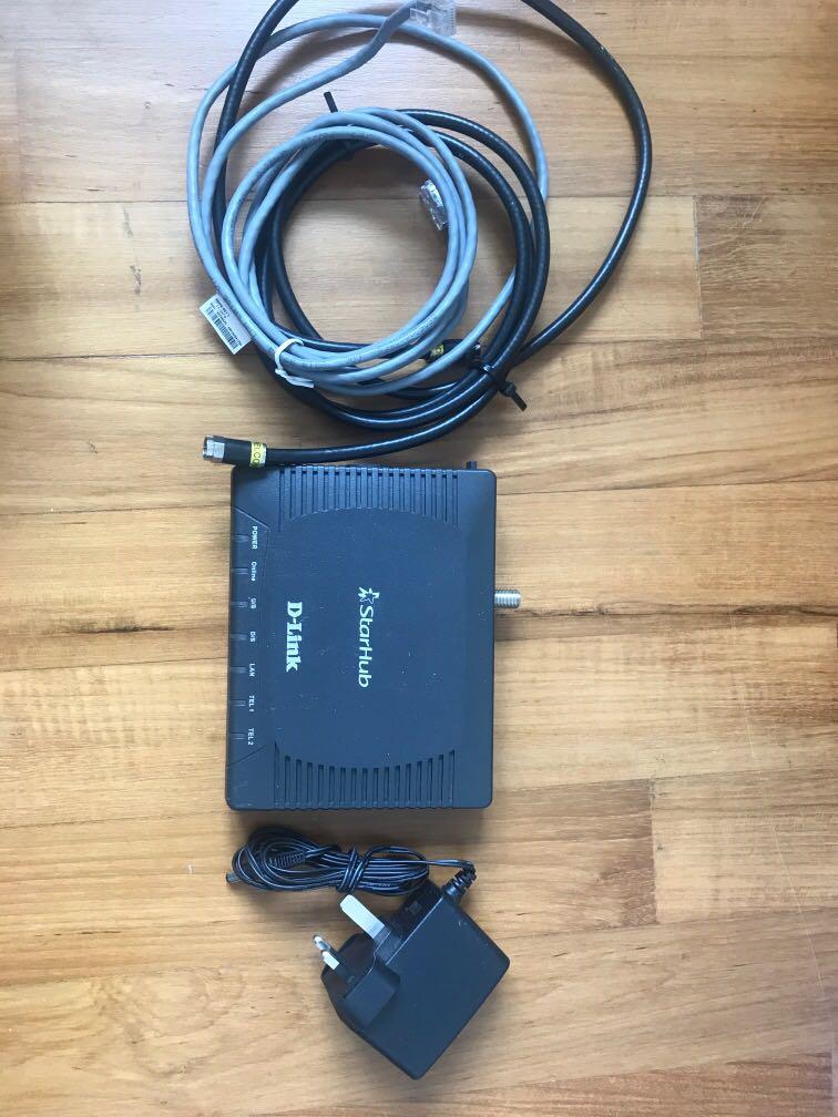 Starhub cable modem, Computers & Tech, Parts & Accessories, Cables ...
