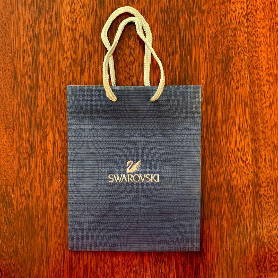 Swarovski paperbag, Luxury, Bags & Wallets on Carousell