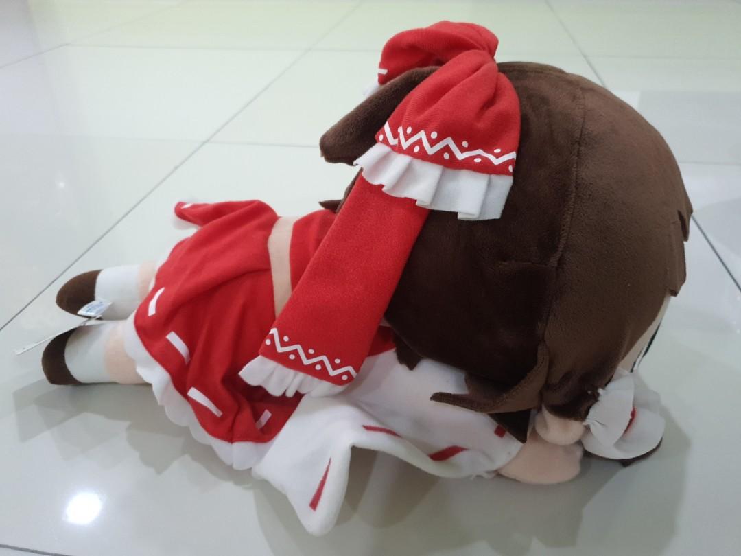 Touhou Project Mega Jumbo Sleeping Plush "Hakurei Reimu II", Toys ...