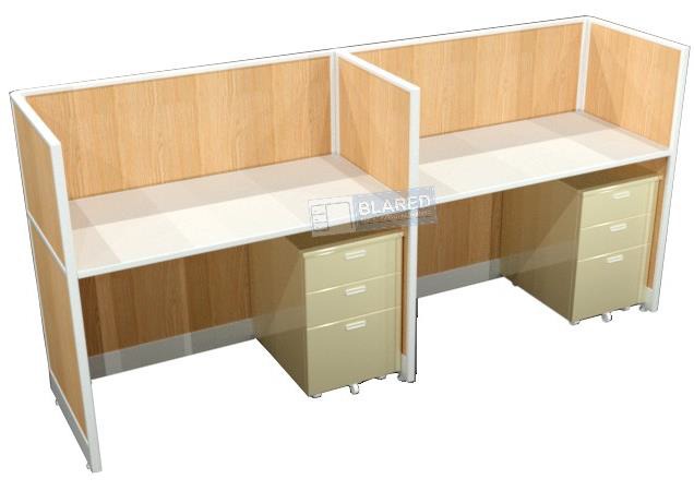 workstation ( office furniture - partition ) laminated side legs ...
