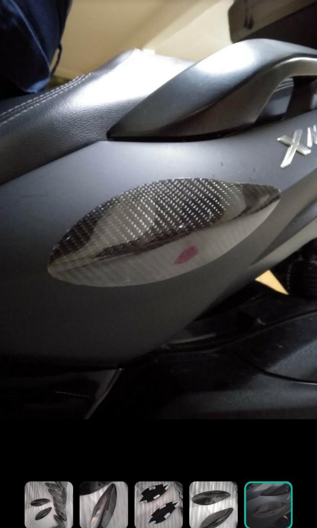 Xmax side protector, Motorcycles, Motorcycle Accessories on Carousell