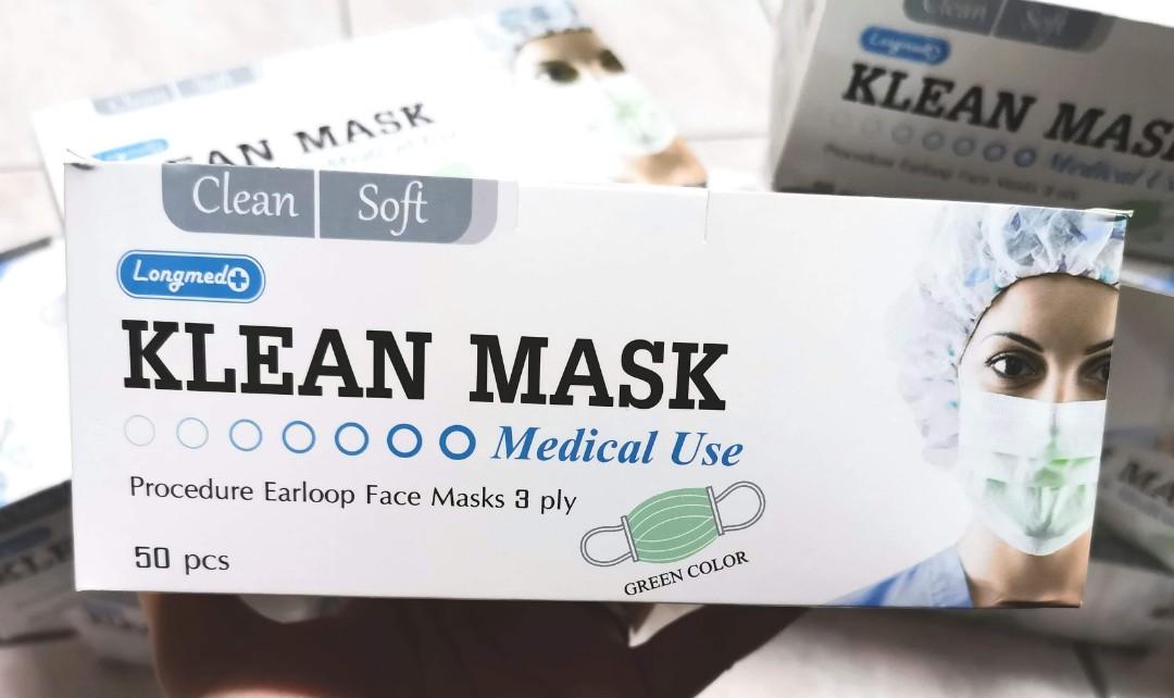 3 ply Earloop Surgical Face Mask (50s), Health & Beauty, Face & Skin ...