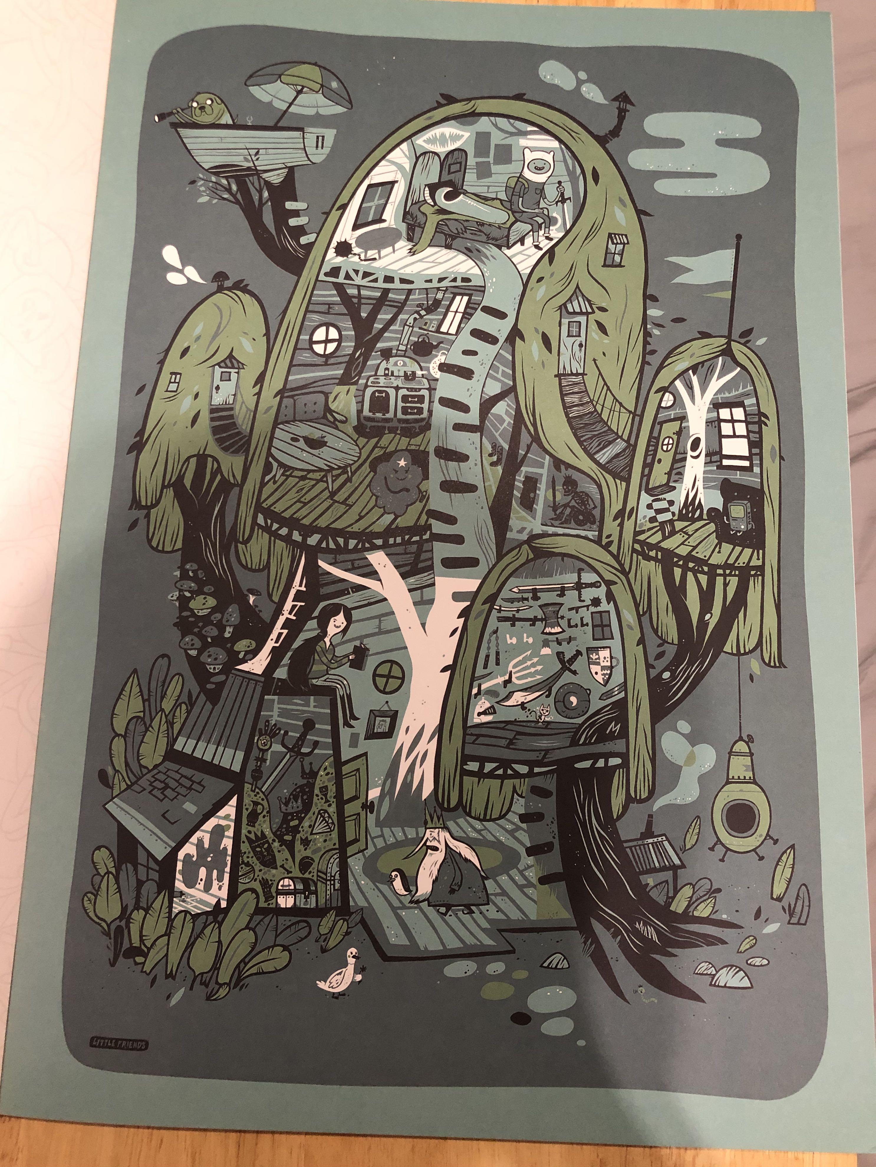 Adventure Time - Poster No. 6 of 20, Hobbies & Toys, Stationary & Craft ...