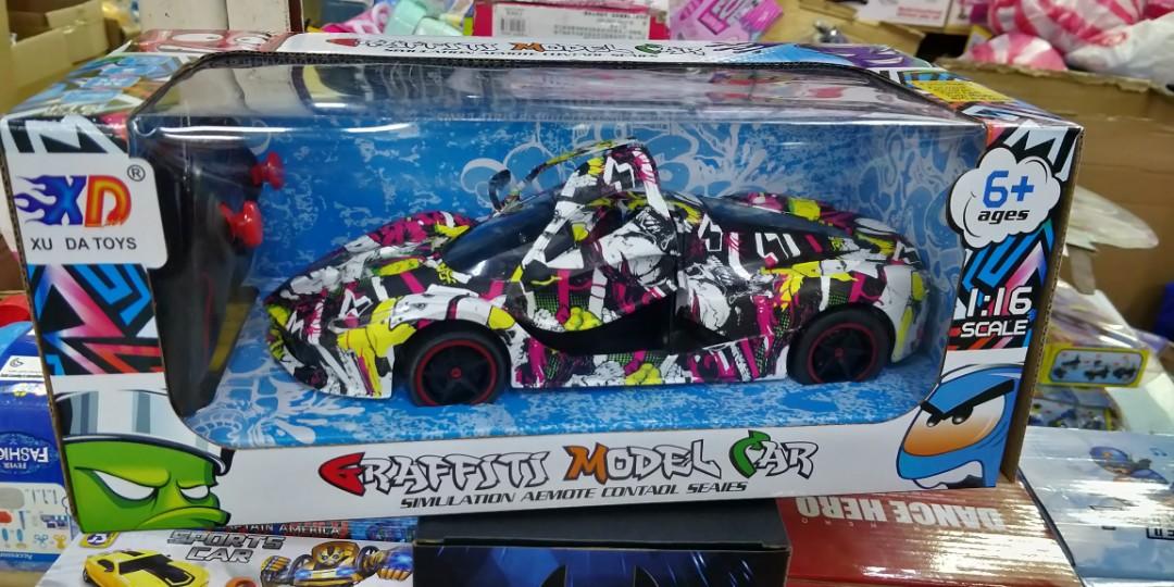 BIG SIZE GRAFFITI RC CAR. RECHARGEABLE, Hobbies & Toys, Toys & Games on ...