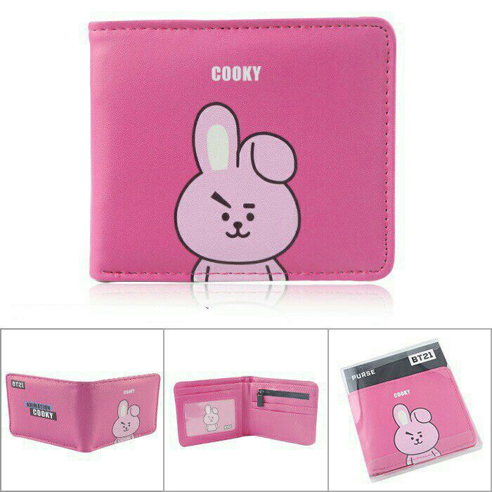 BT21 Wallet, Hobbies & Toys, Collectibles & Memorabilia, Fan ...