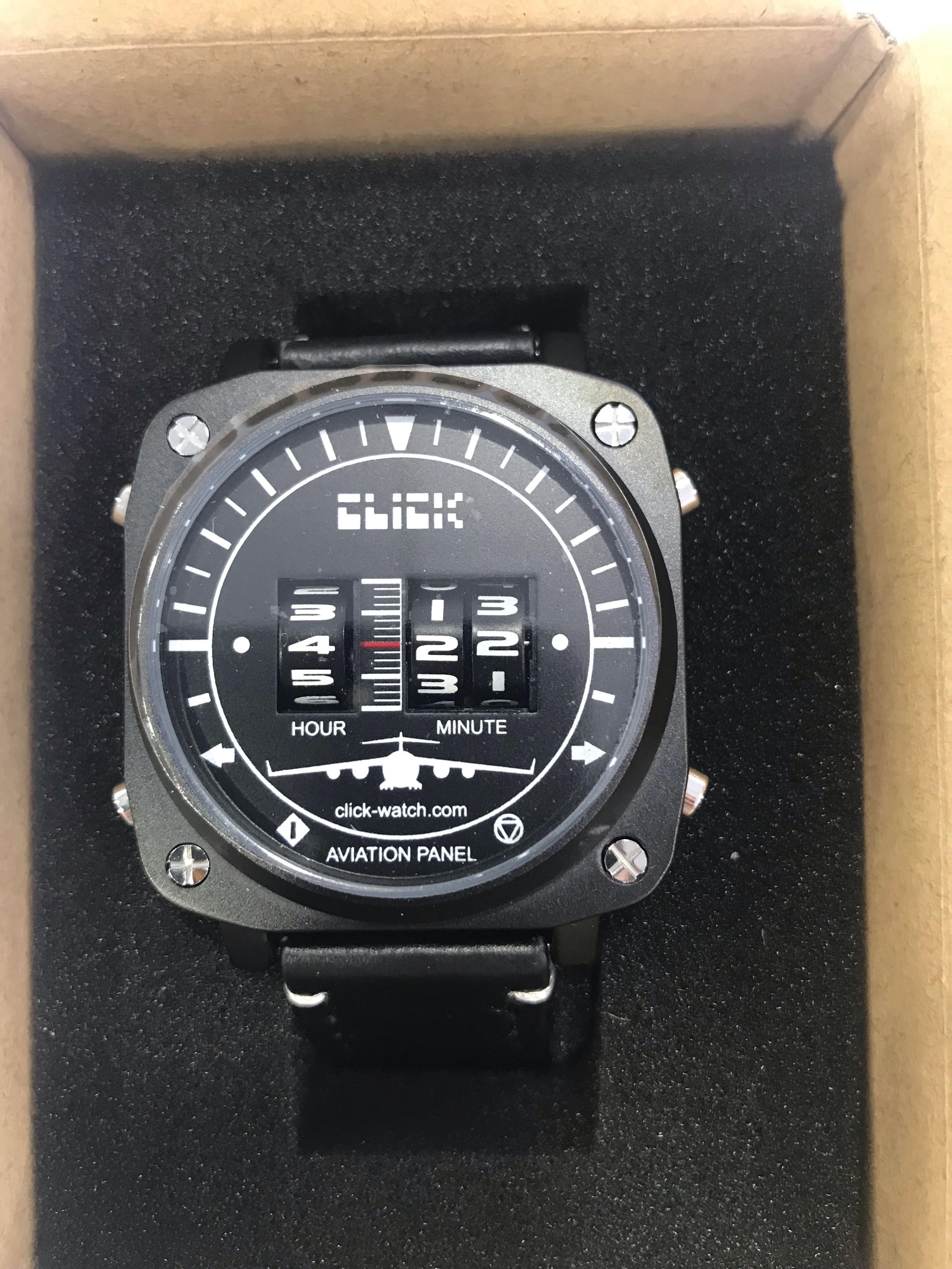 Click Watch, Men's Fashion, Watches & Accessories, Watches on Carousell