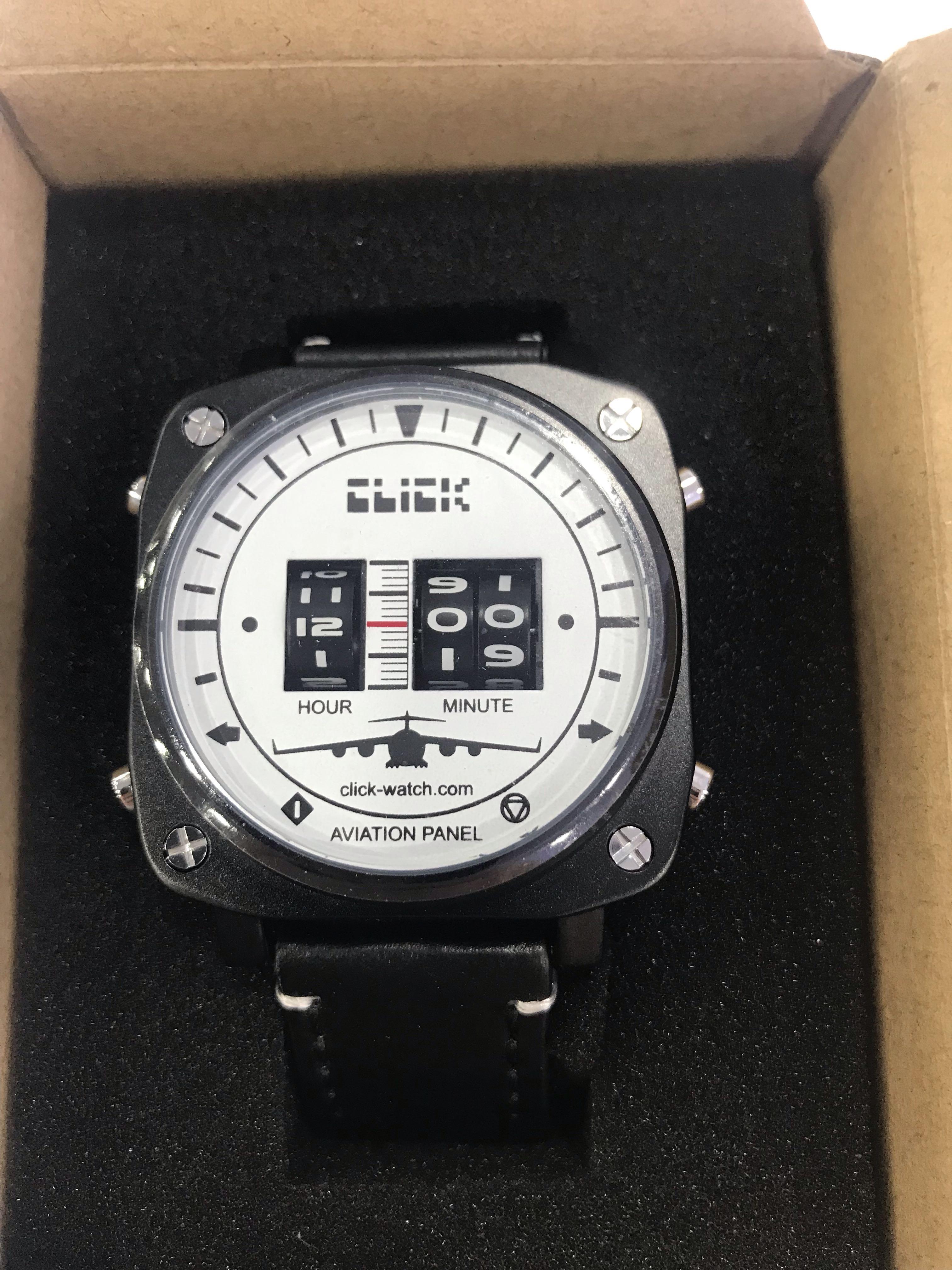 Click Watch, Men's Fashion, Watches & Accessories, Watches on Carousell