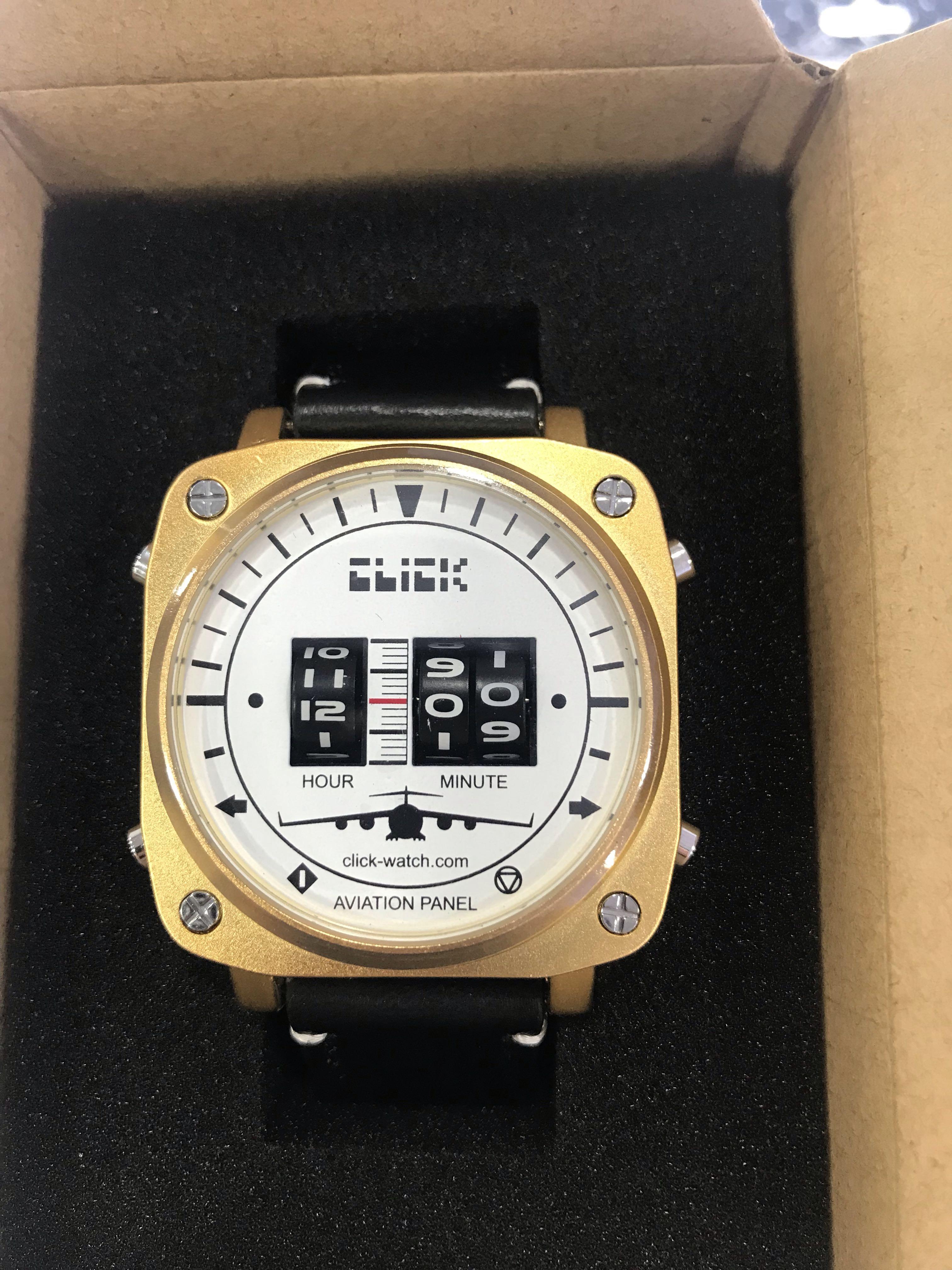 Click Watch, Men's Fashion, Watches & Accessories, Watches on Carousell