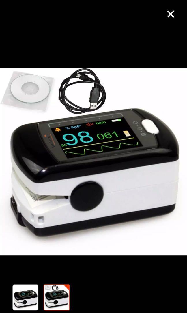 Contec CMS 50E- Pulse oximeter - Fingertip Pulse Oximeter Spo2 Monitor ...